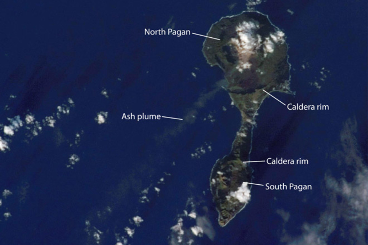 Continued Volcanic Rumblings from Pagan in the Mariana Islands ...
