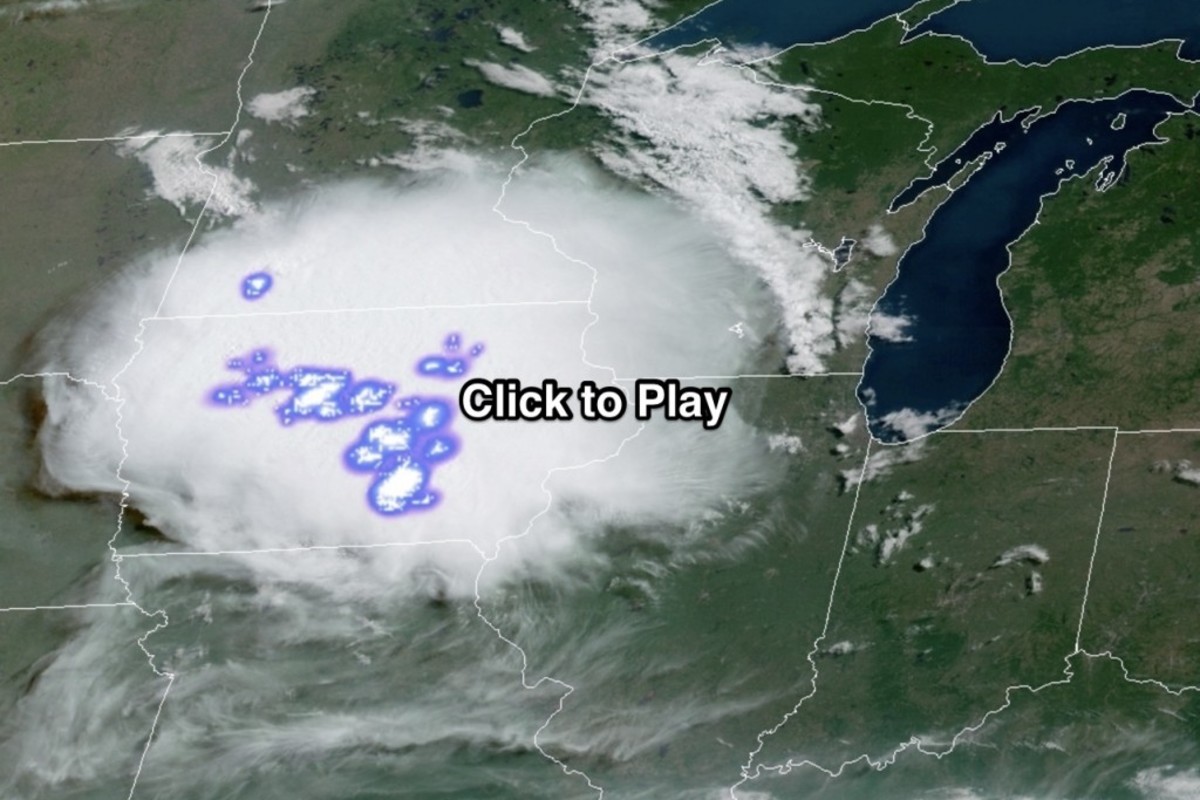 Dazzling satellite video reveals lightning dancing inside a mega ...