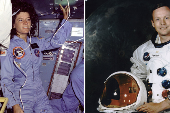 90. Neil Armstrong & Sally Ride, Space Pioneers | Discover Magazine