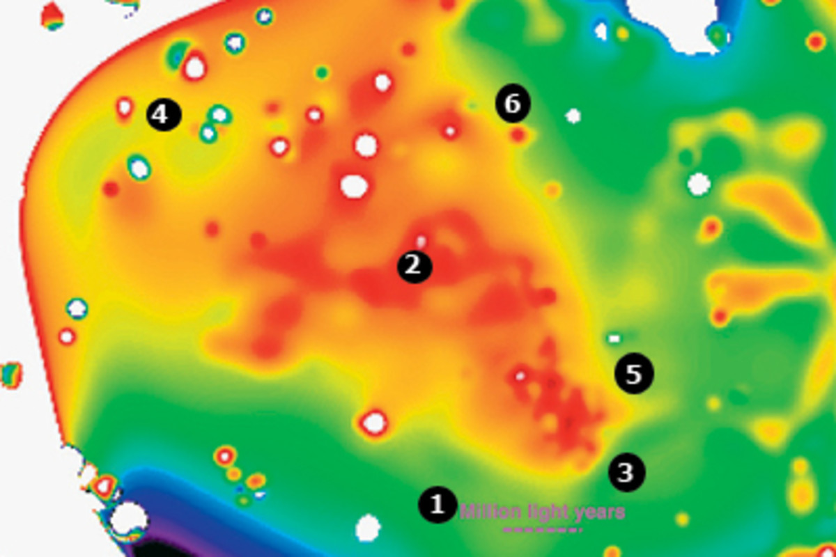 Map: X-Ray Vision Shows How a Galaxy Cluster Grows | Discover Magazine