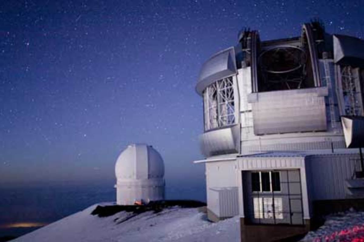 Visual Science: A (Dormant) Volcano Is a Great Place to Look at the Sky ...