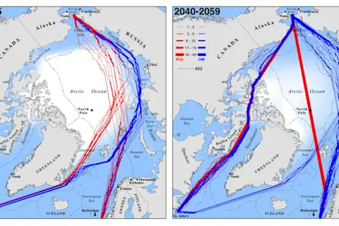 Look at This: Map of Future Arctic Shipping Routes | Discover Magazine
