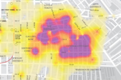 Mapping Skid Row's Homeless | Discover Magazine