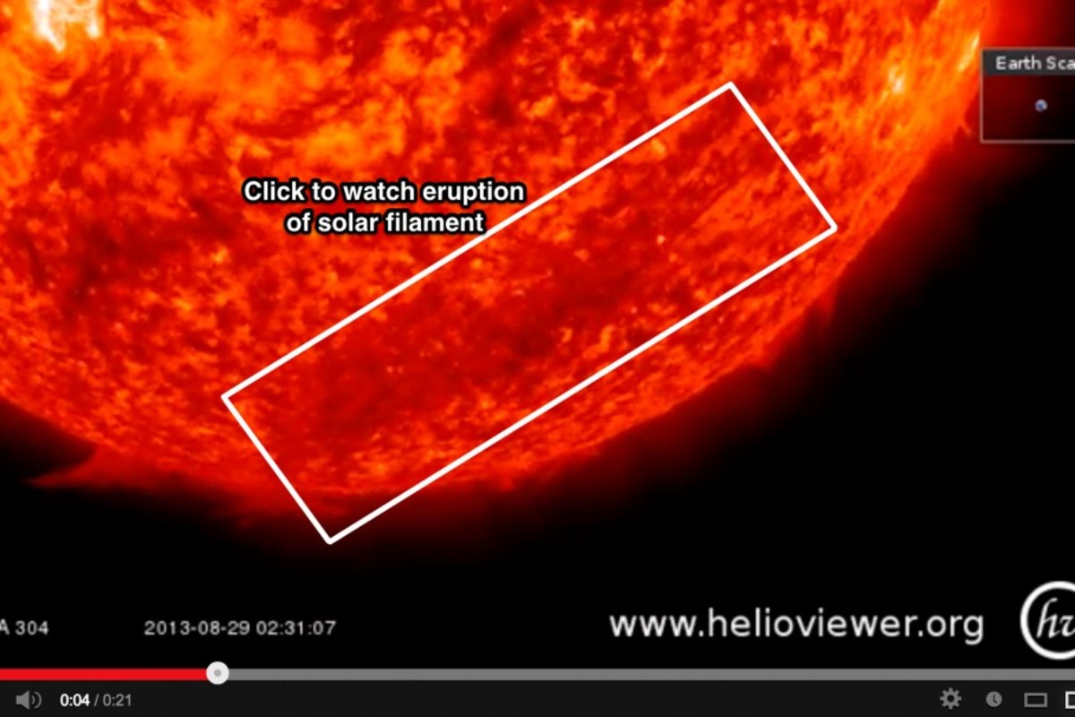 Huge Filament 50 Times Size of Earth Erupts from Sun | Discover Magazine