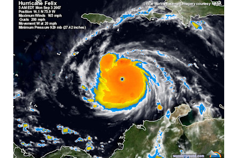 Hurricane Felix: Some Staggering Facts | Discover Magazine