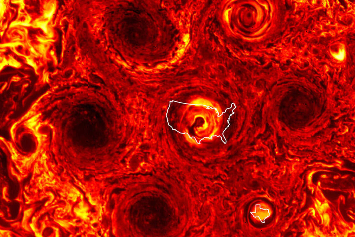 Giant New Cyclone Discovered at Jupiter's South Pole | Discover Magazine