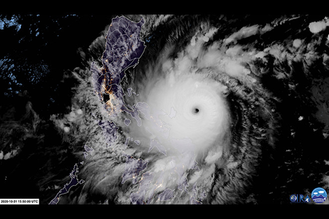 Super Typhoon Goni Churns Toward the Philippines as the Globe's ...
