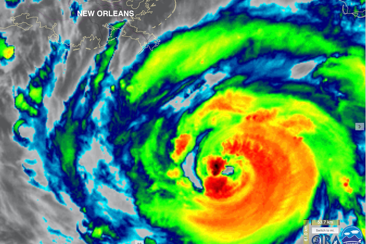 Climate Change is "Supercharging" Tropical Cyclones Like Ida | Discover ...