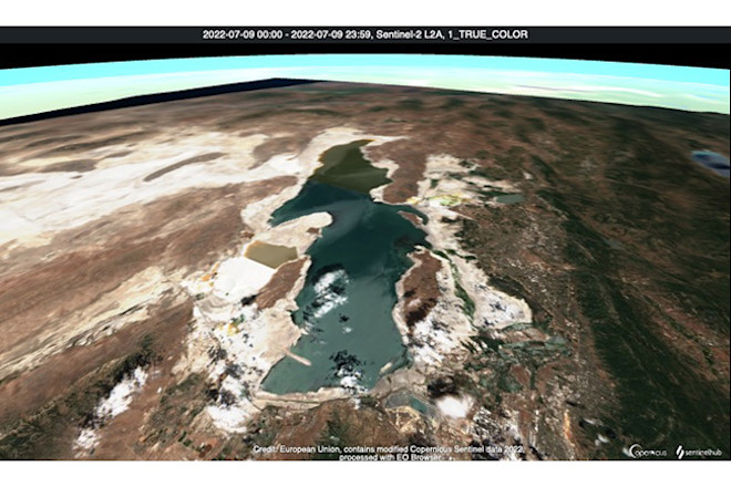A Virtual 3D Satellite Fly-Over of Utah's Once Great Salt Lake Reveals ...