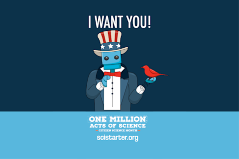 Citizen Science Month and #OneMillionActsOfScience Needs You ...