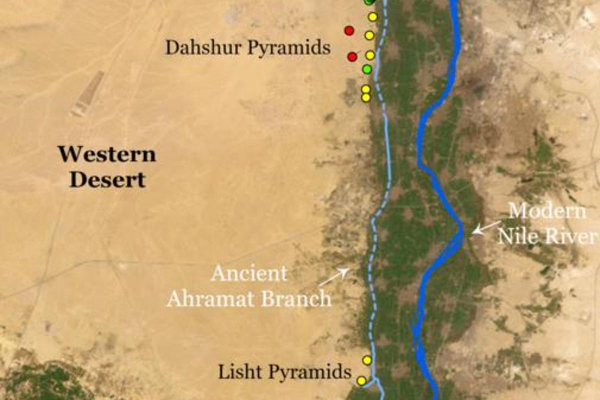 Pyramid Builders Probably Used the Nile to Carry Materials and Workers ...