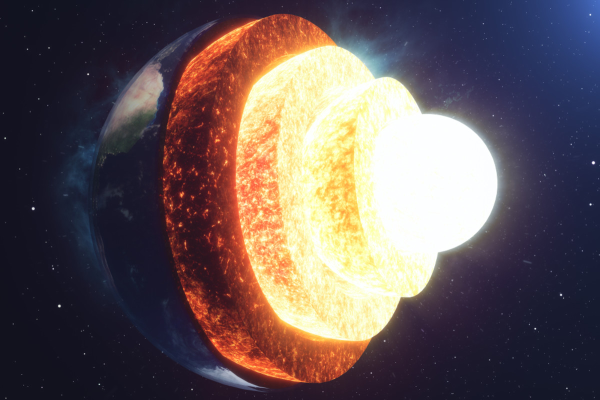 Earth's Inner Core Is Solid — Not Liquid — Even Though It's Blistering ...