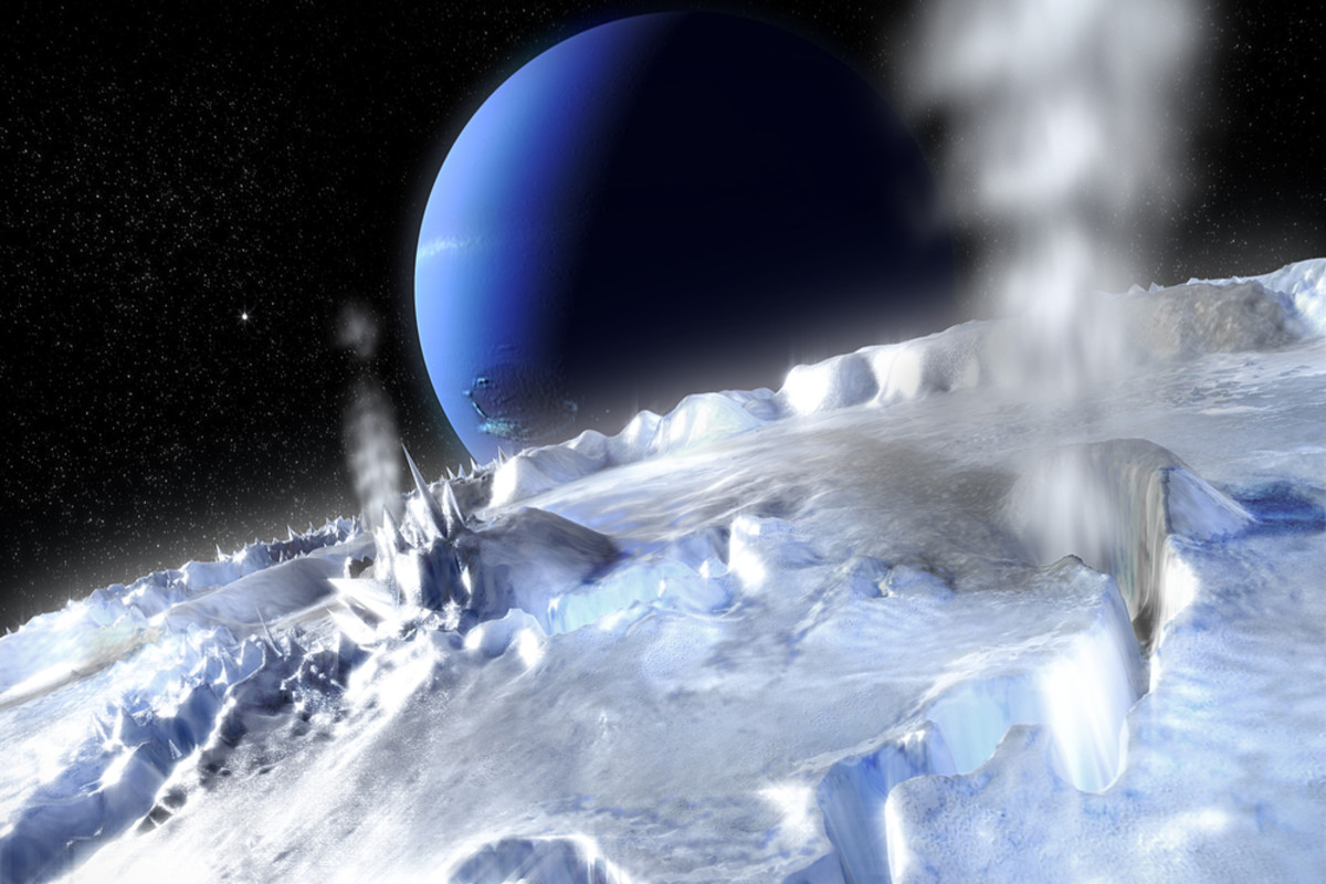 Ice Volcanoes Across the Solar System Distort Surfaces with Boiling and ...