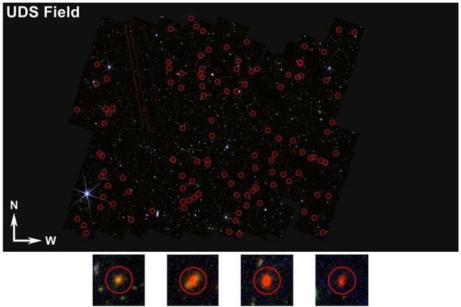 300 Mysterious Bright Objects in Space May Include Galaxies From the ...