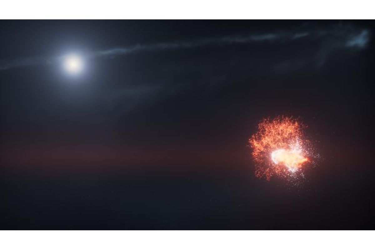 Violent Space Rock Smashups Caused a Dusty Wreck in a Nearby Planetary ...